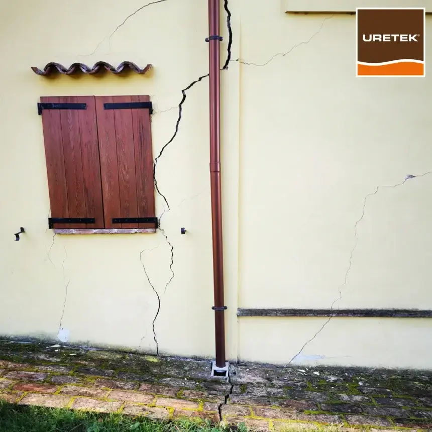 Grieta vertical en pilar, ¿por qué ha aparecido?